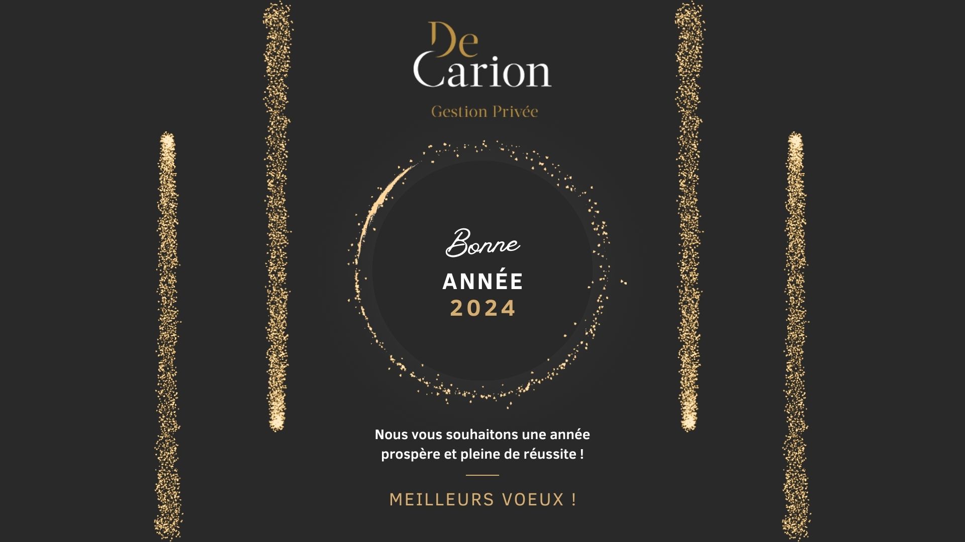 Bonne année 2024 | DeCarion Gestion Privée