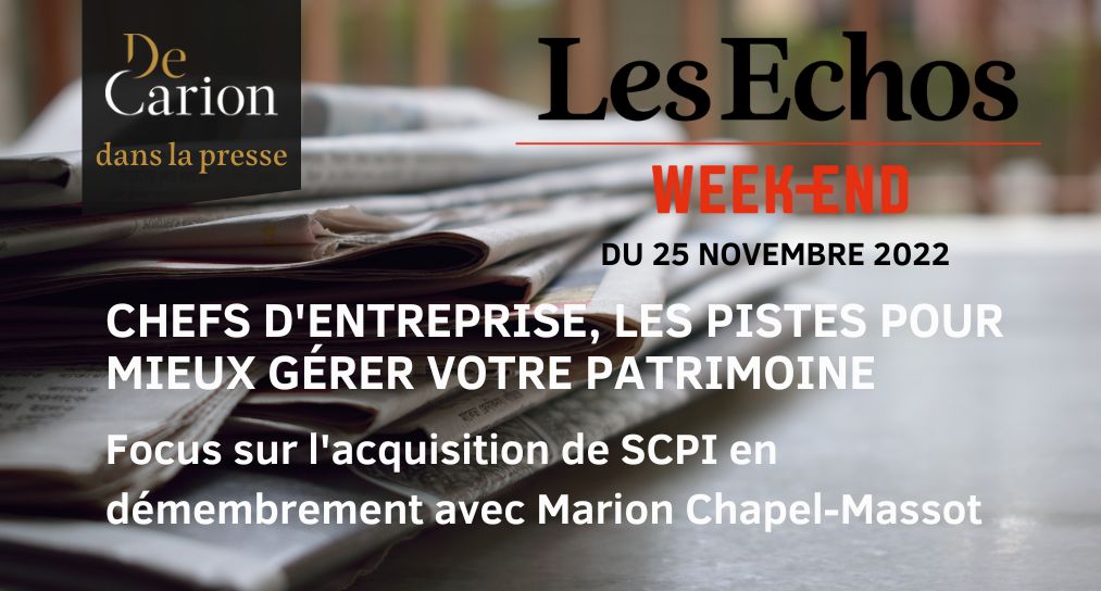 Chefs d'entreprise, les pistes pour mieux gérer votre patrimoine ...