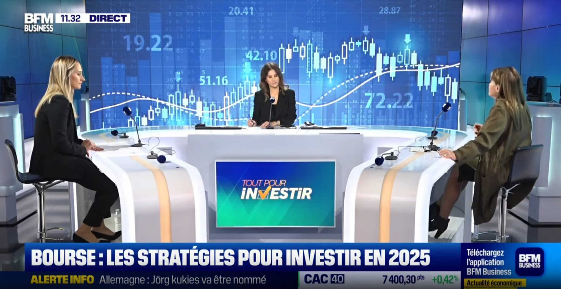 Les stratégies pour investir en 2025 - BFM Business